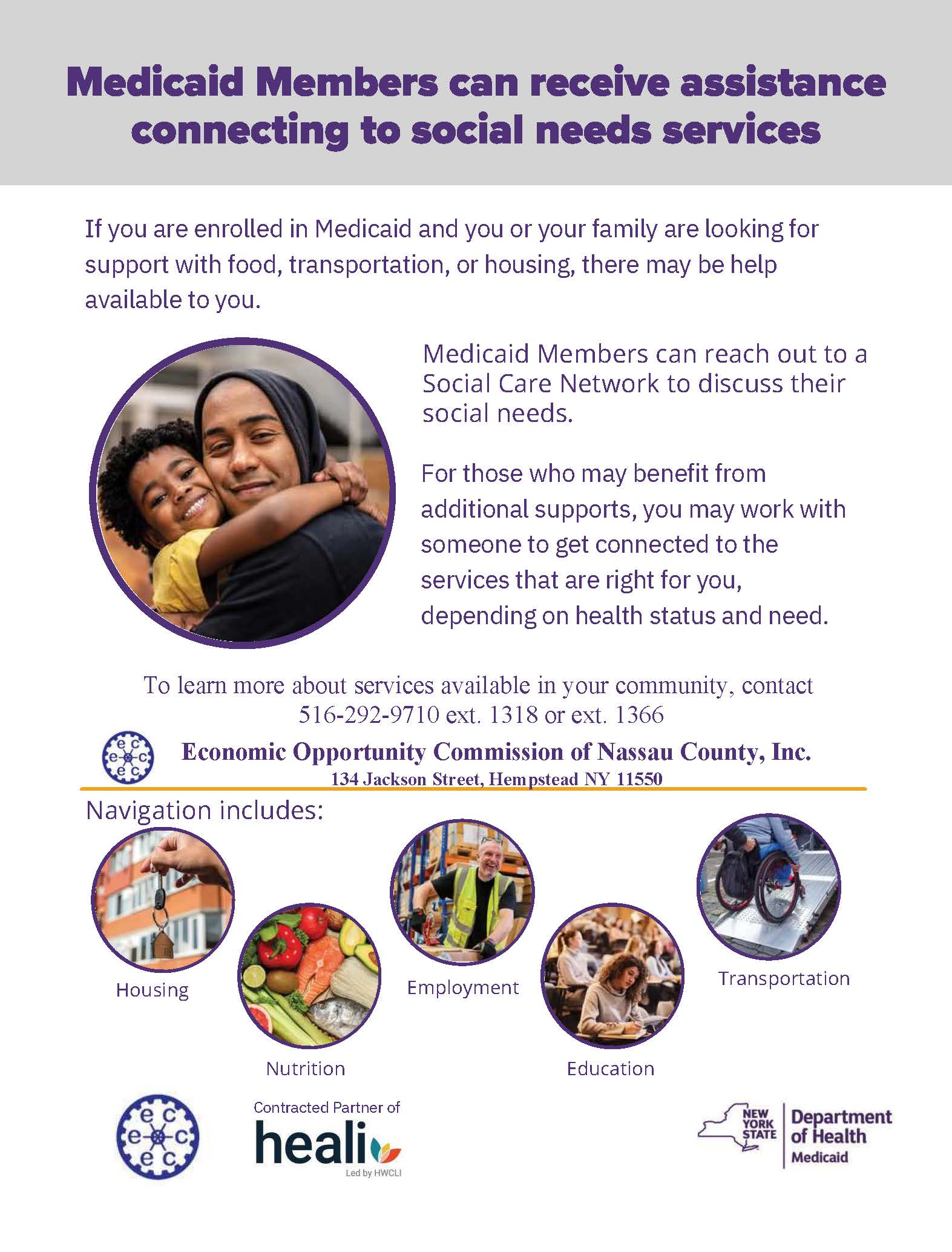NY MEDICAID 1115 WAIVER - Economic Opportunity Commission of Nassau ...